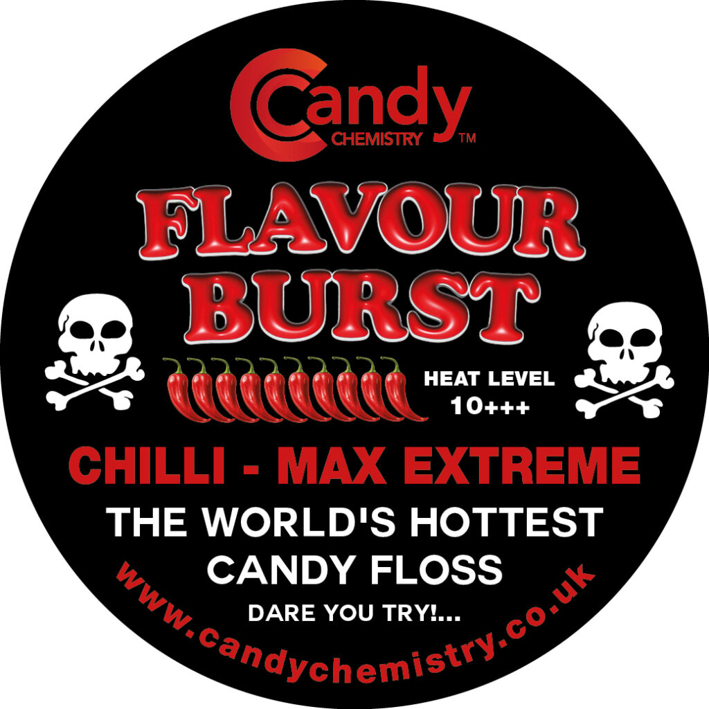 Chilli Challenge – MAX EXTREME Chilli Candy Floss – Candy Chemistry