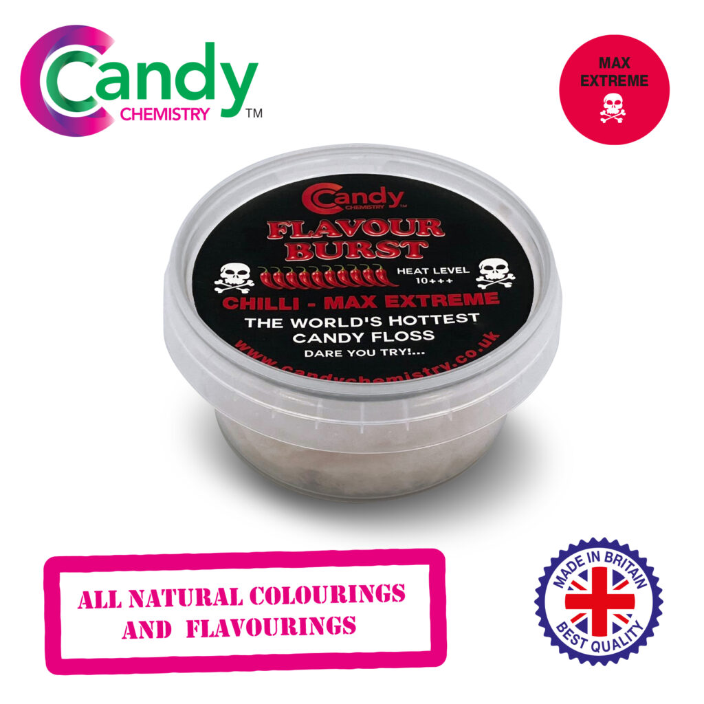 Chilli Challenge – MAX EXTREME Chilli Candy Floss – Candy Chemistry