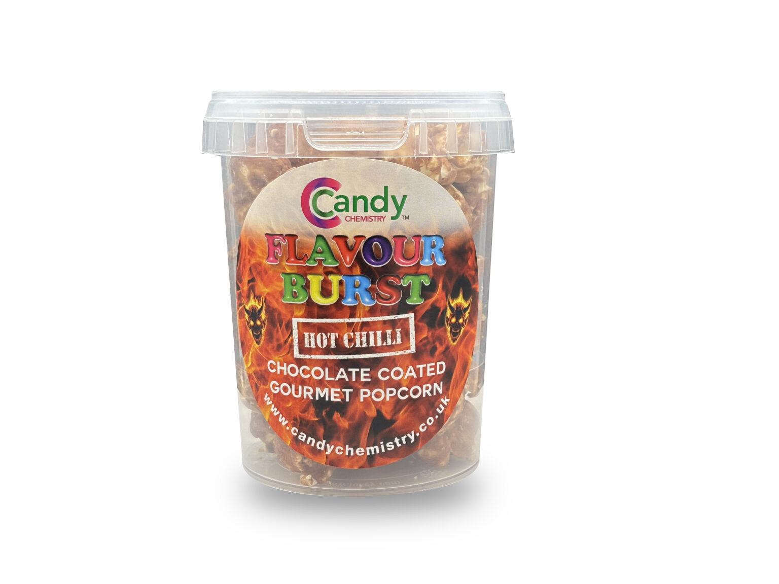 Chilli (HOT) Chocolate Coated Gourmet Popcorn 20g & 75g – Candy Chemistry